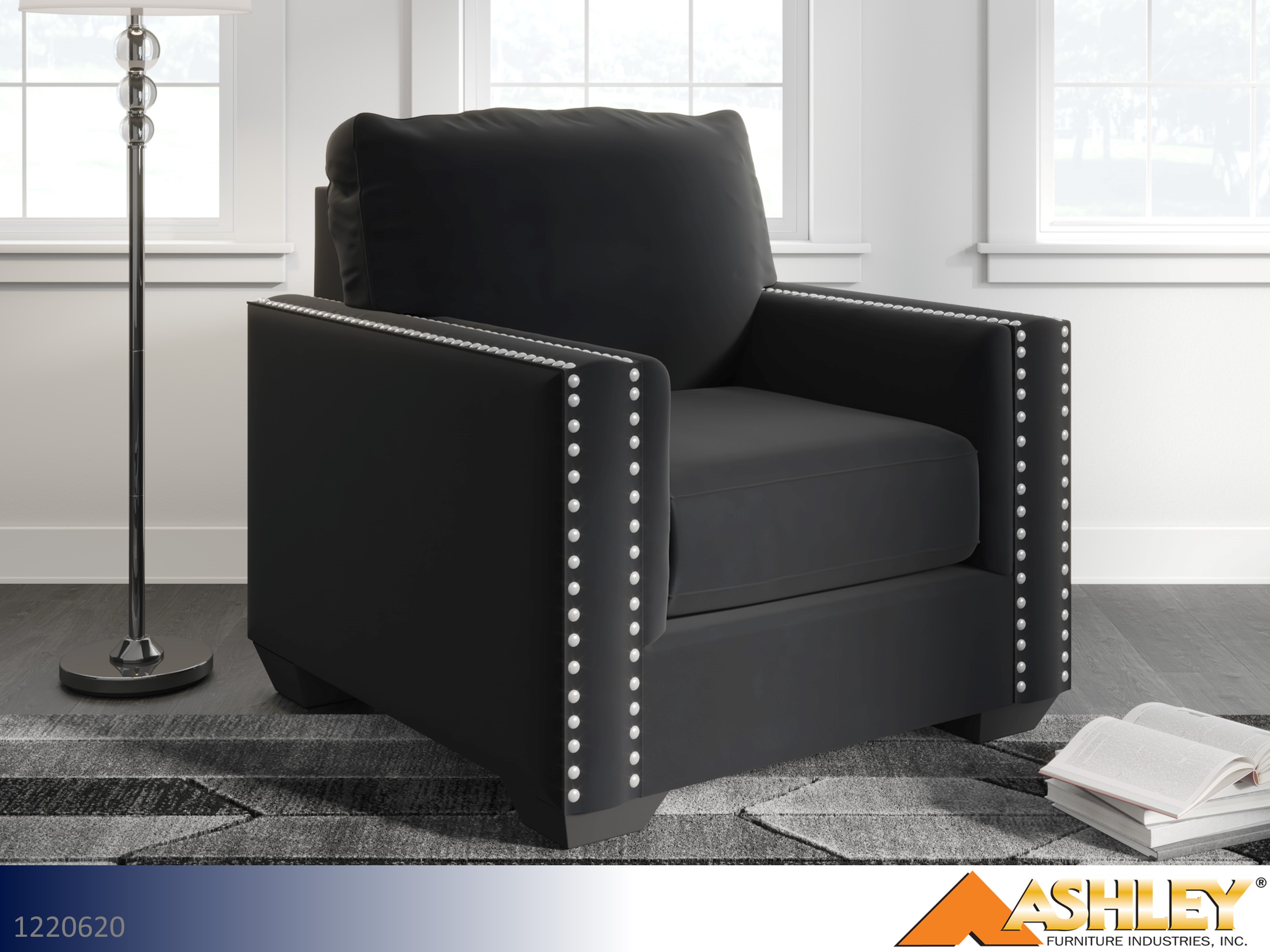 Ashley Gleston Onyx Chair | RentMart