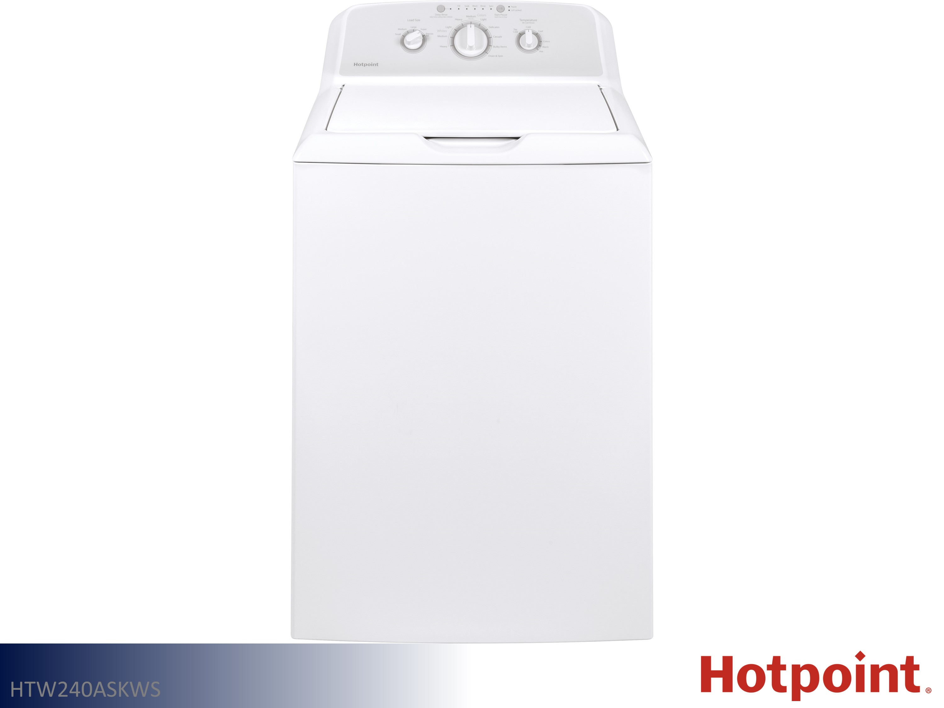GE Hotpoint Top Load Washer - 3.8 Cu Ft (White) | RentMart