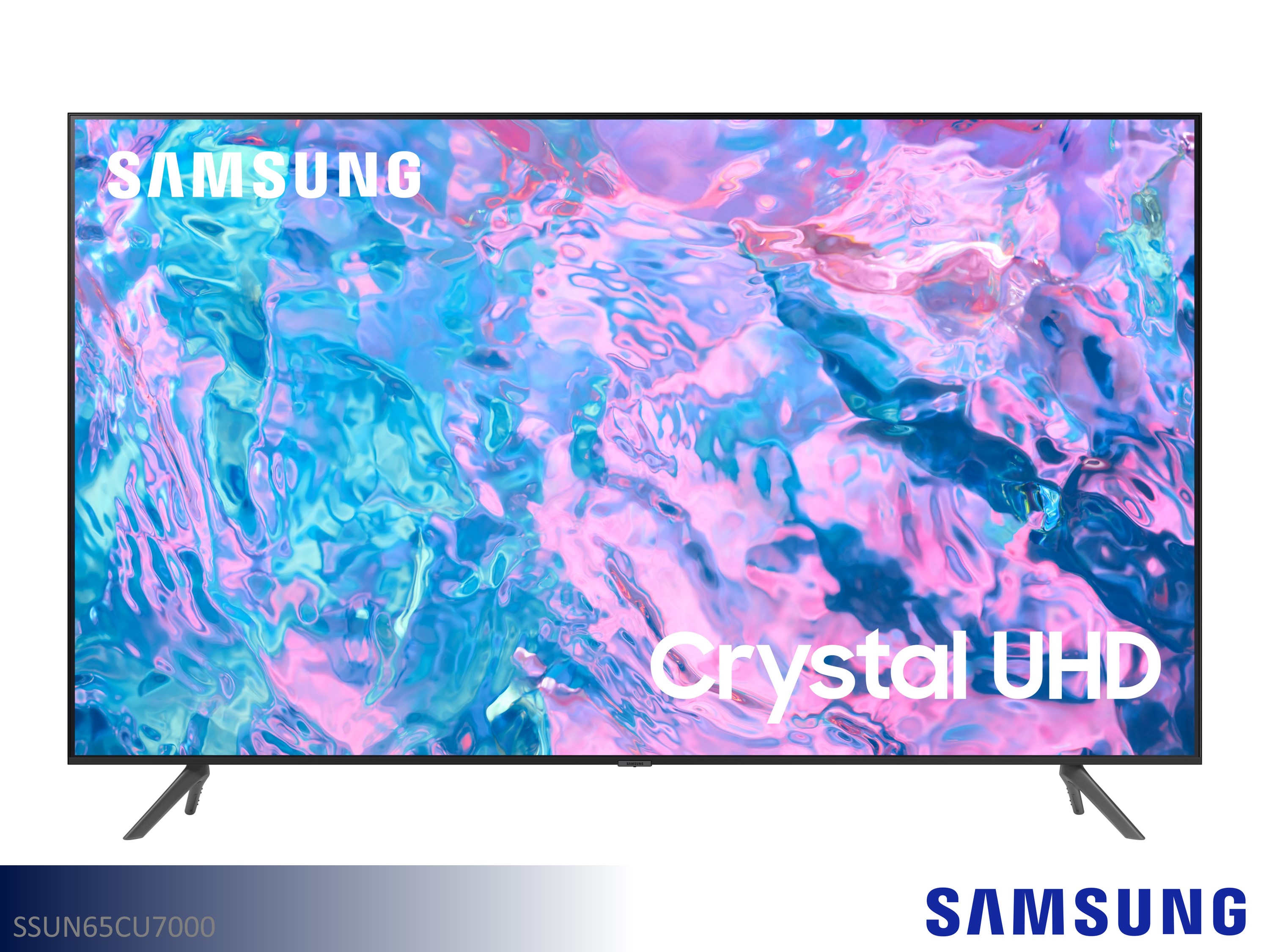 Samsung Crystal UHD TV Television - 65" Screen (Black) | RentMart